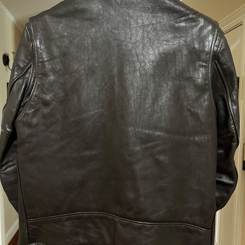 Vintage Schott Nyc Cafe Racer Jacket - Gem